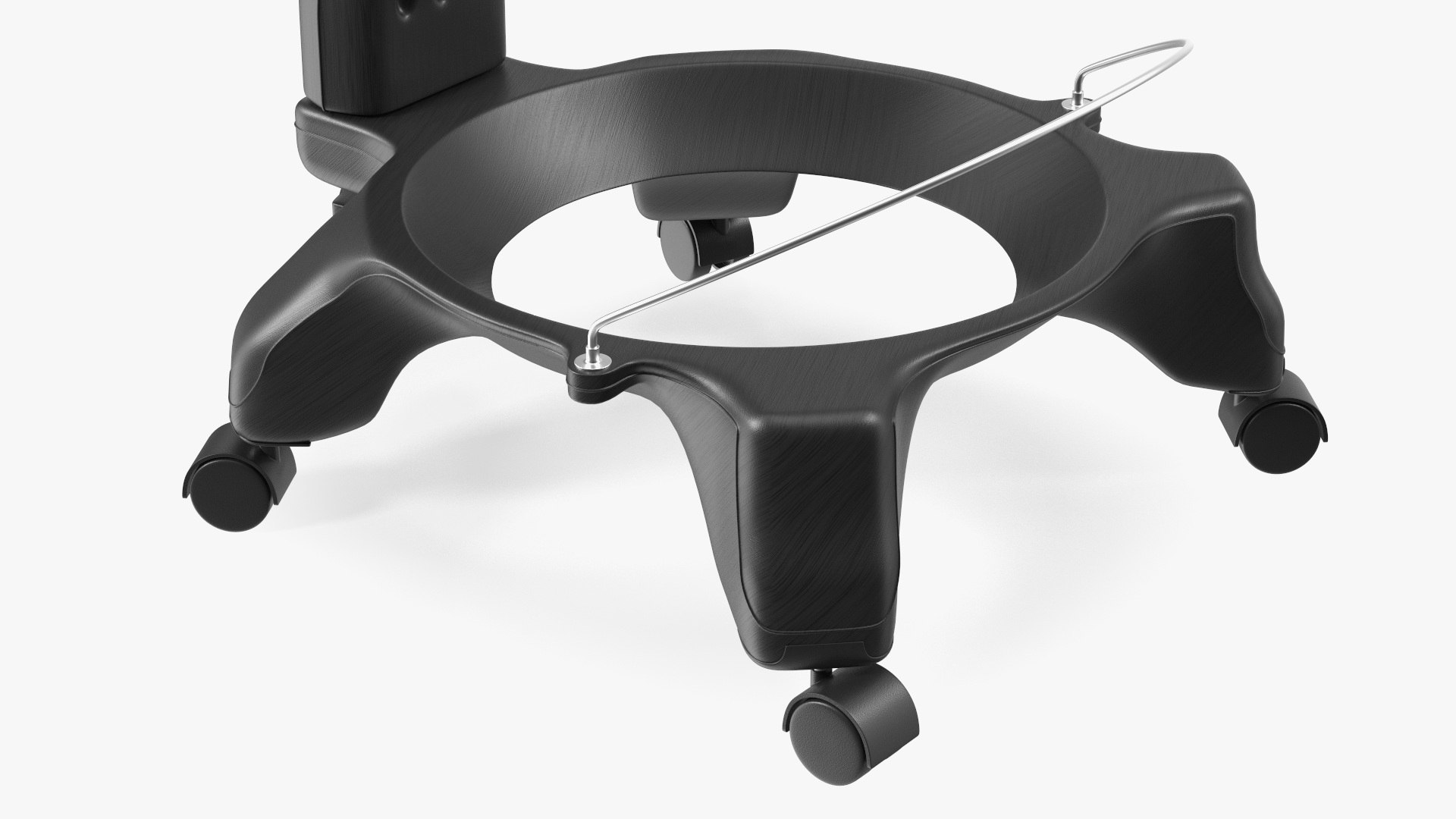 3D model Balancing Fitness Chair Black Empty - TurboSquid 2151724