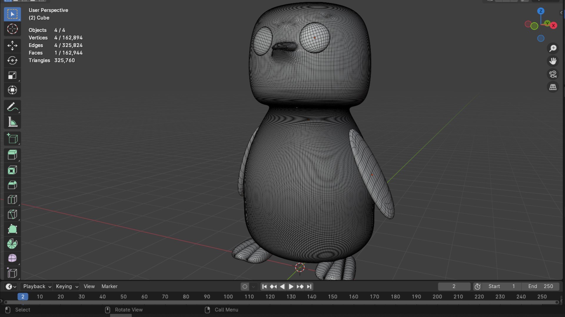 3D Penguin Blend - TurboSquid 2247599
