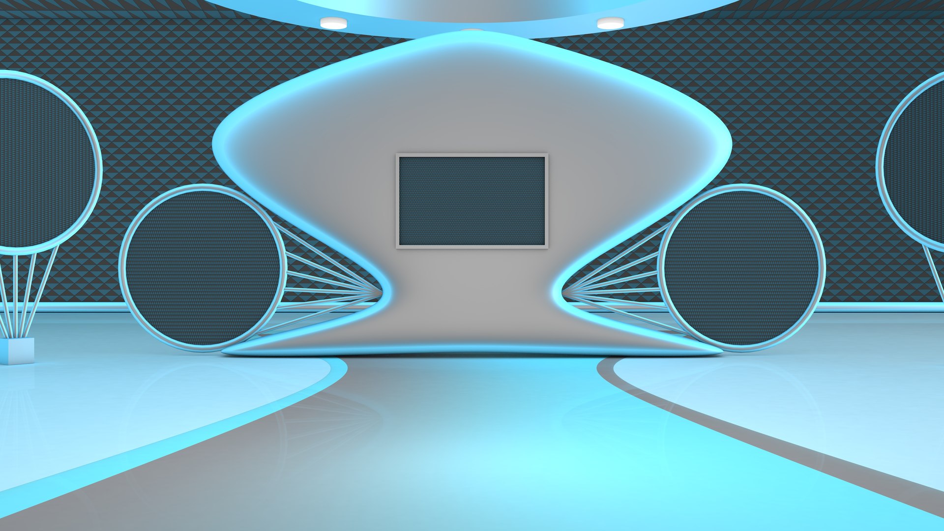 Abstract Virtual Set Contemporary Model - TurboSquid 1621363