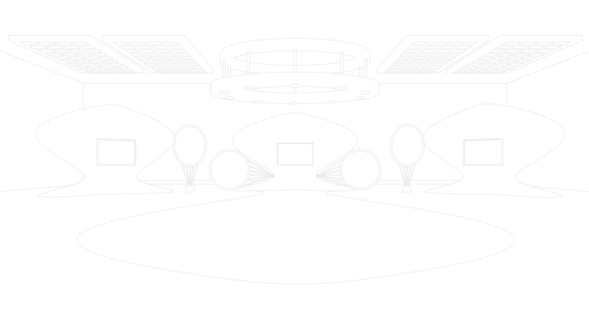 Abstract Virtual Set Contemporary Model - TurboSquid 1621363