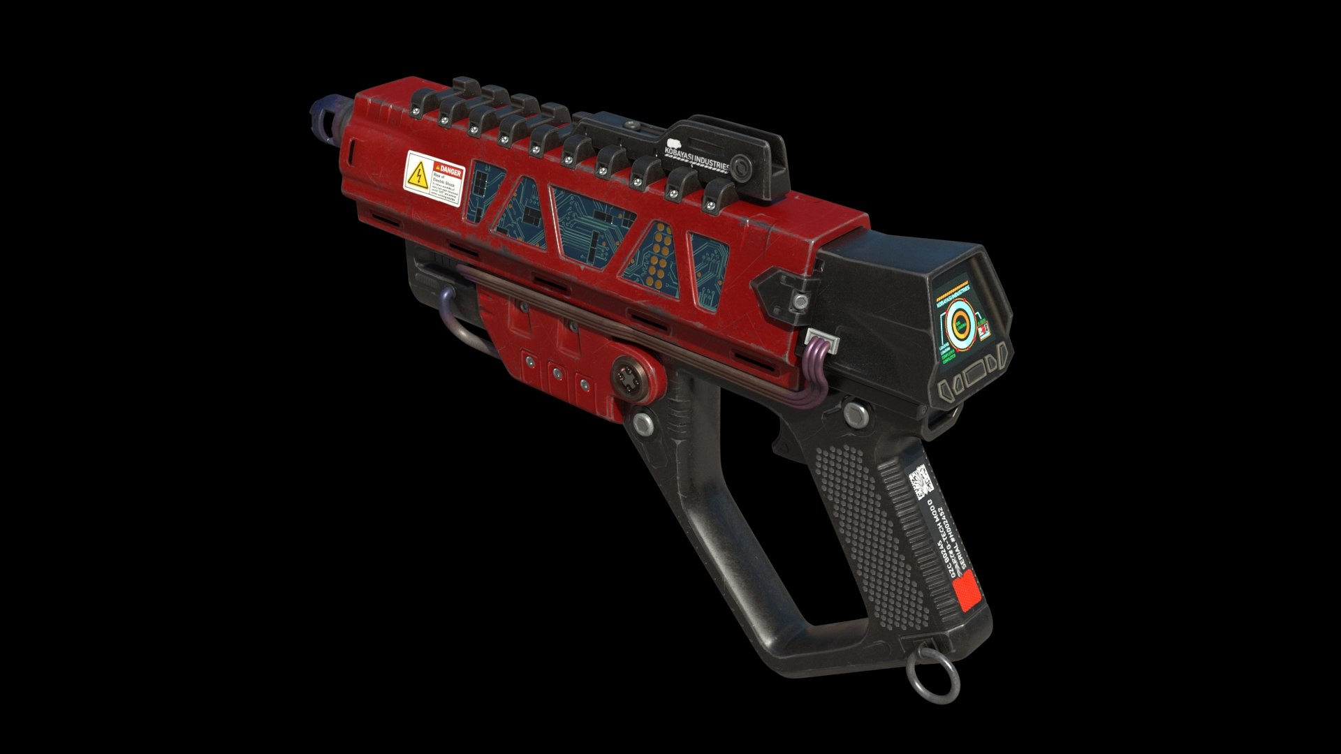 3D Scifi Weapon Model - TurboSquid 1475052