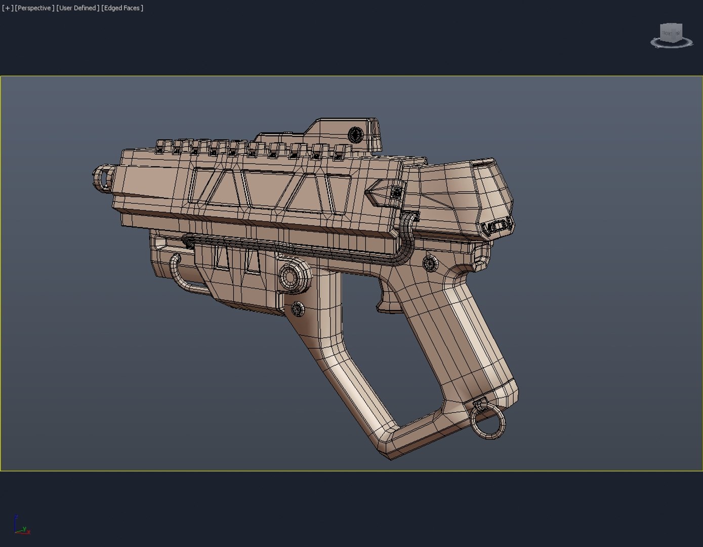 3D Scifi Weapon Model - TurboSquid 1475052