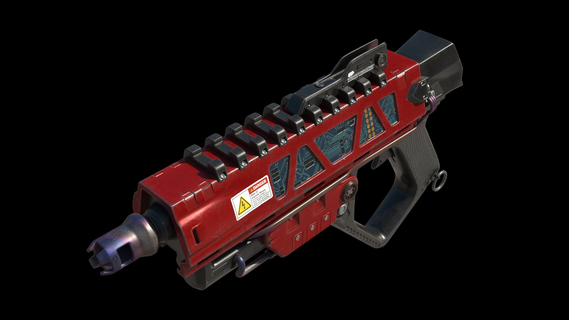 3D Scifi Weapon Model - TurboSquid 1475052