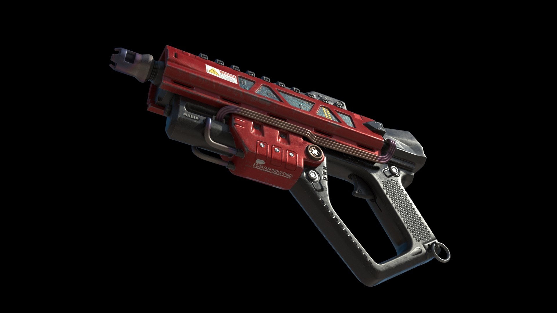 3D Scifi Weapon Model - TurboSquid 1475052