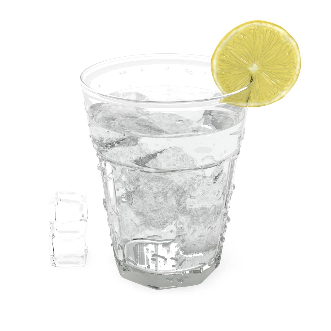 Glass Water Fizzy Model - TurboSquid 1515814