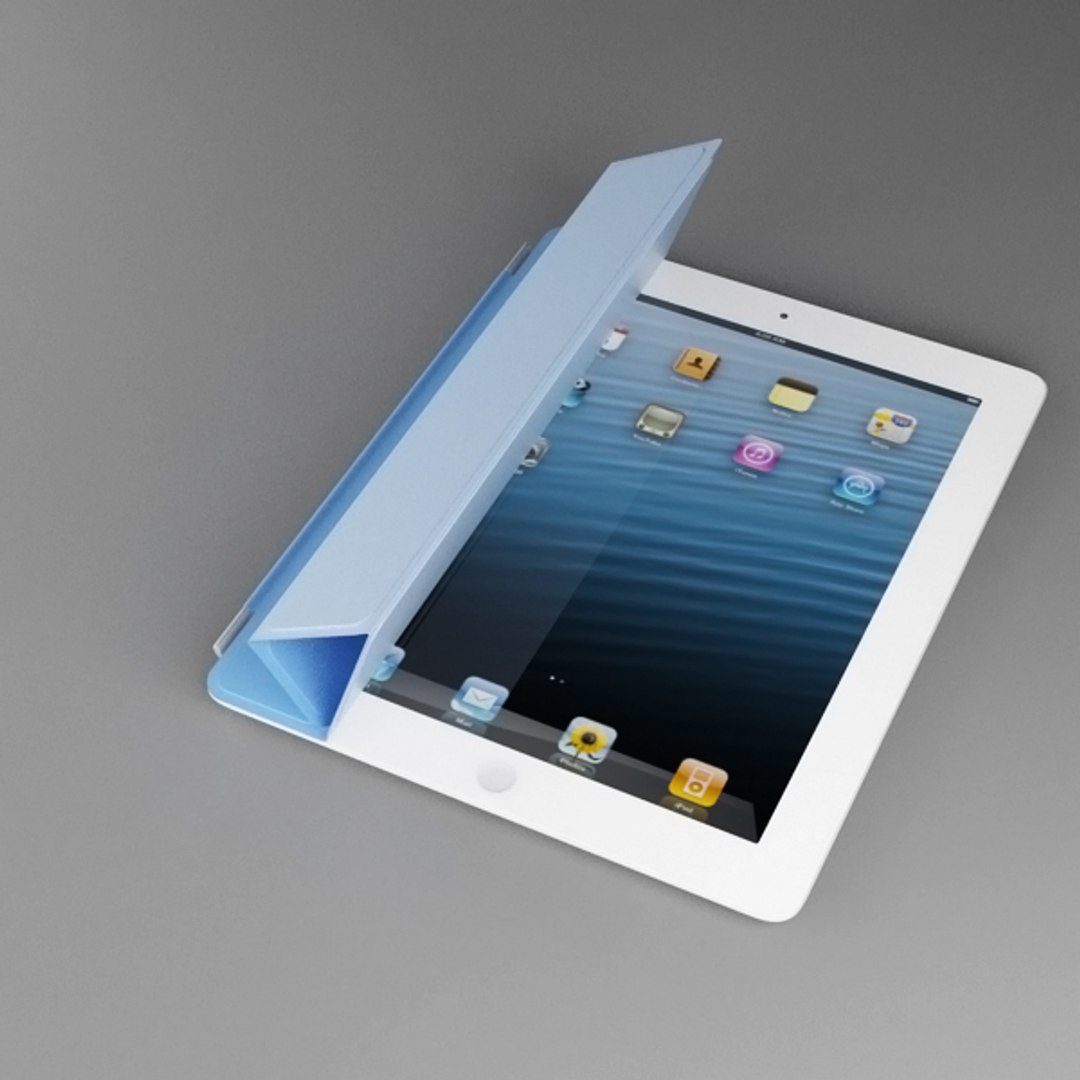 3d Apple New Ipad Retina Model
