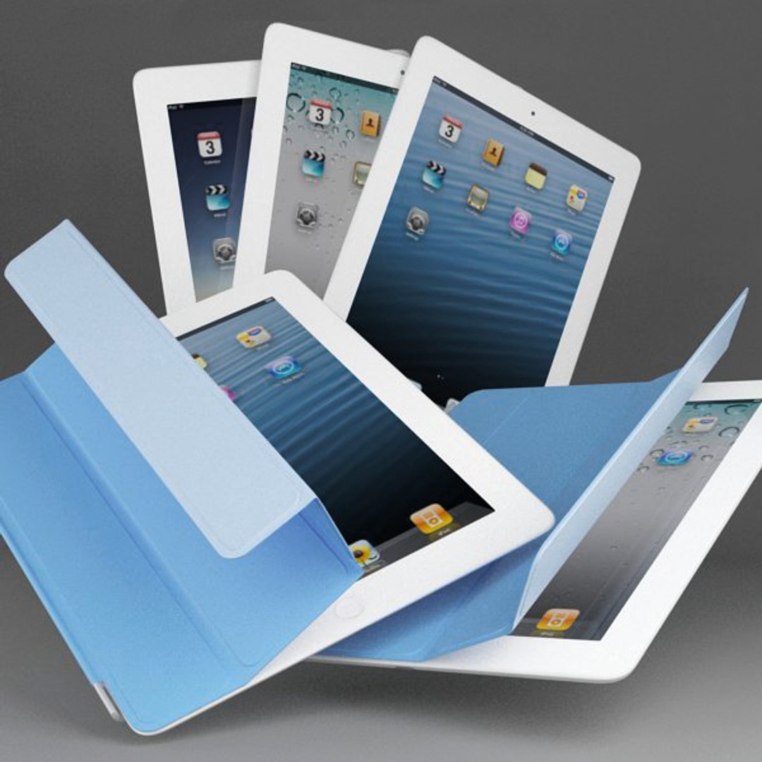 3d Apple New Ipad Retina Model