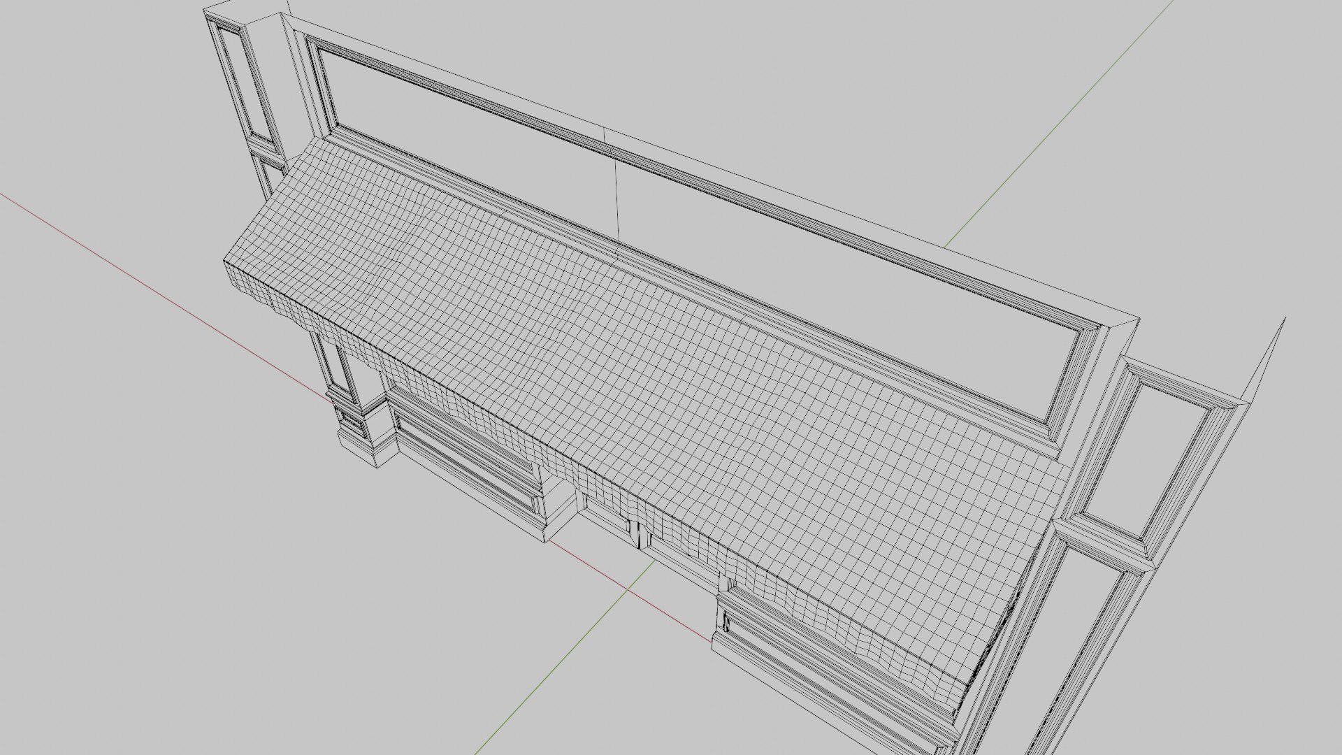 City Shop Front With 4k Pbr Textures Model - TurboSquid 1880373