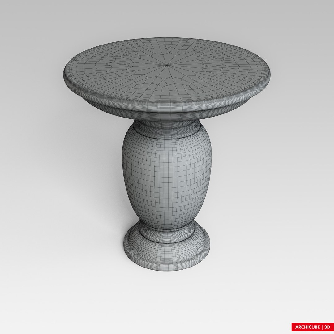 3d model table