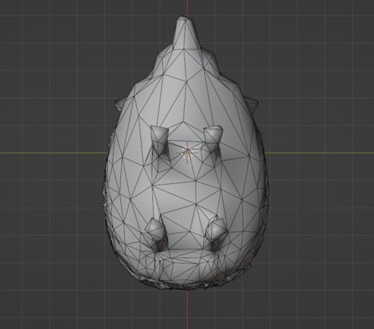 Hedgehog Low-poly Model - TurboSquid 2206872