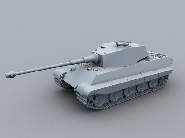 Tiger II Tank 3D Models for Download | TurboSquid