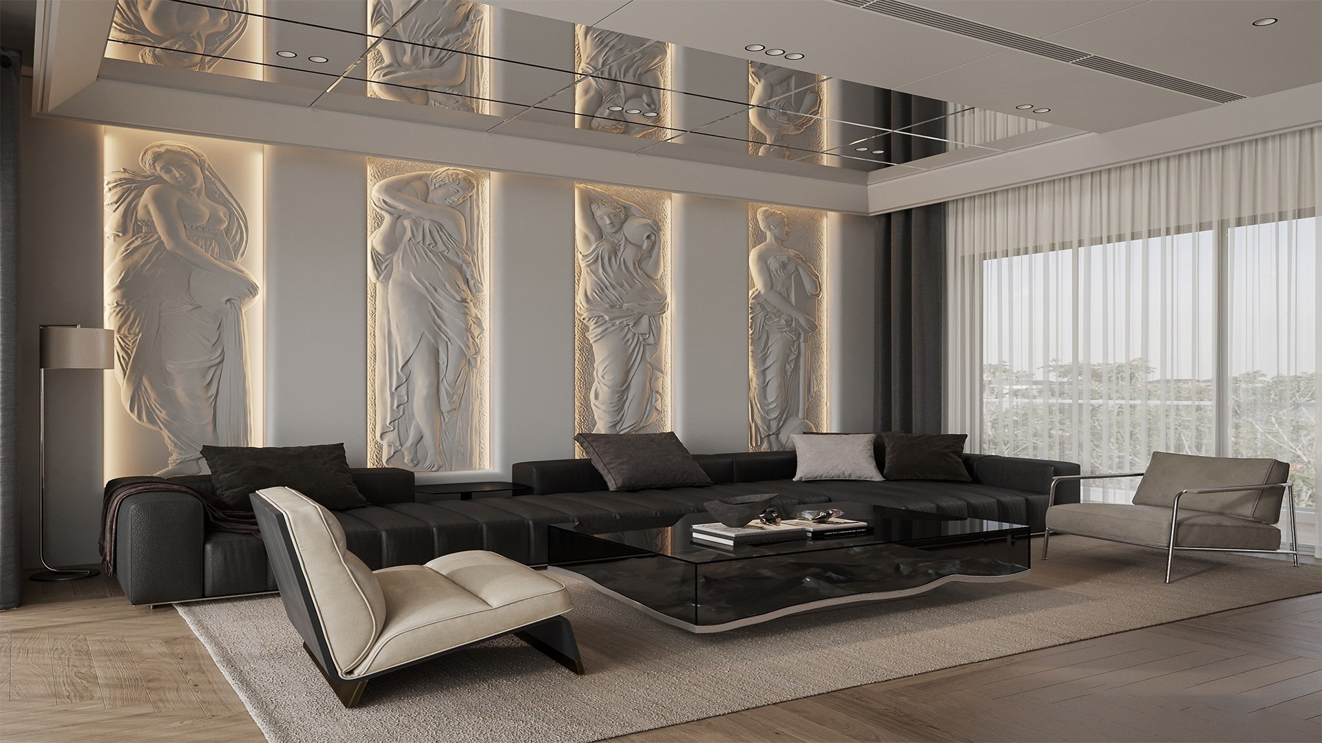 3D Open Space Of Sneech 04 - MAX FBX OBJ SKP Simlab Collada ...