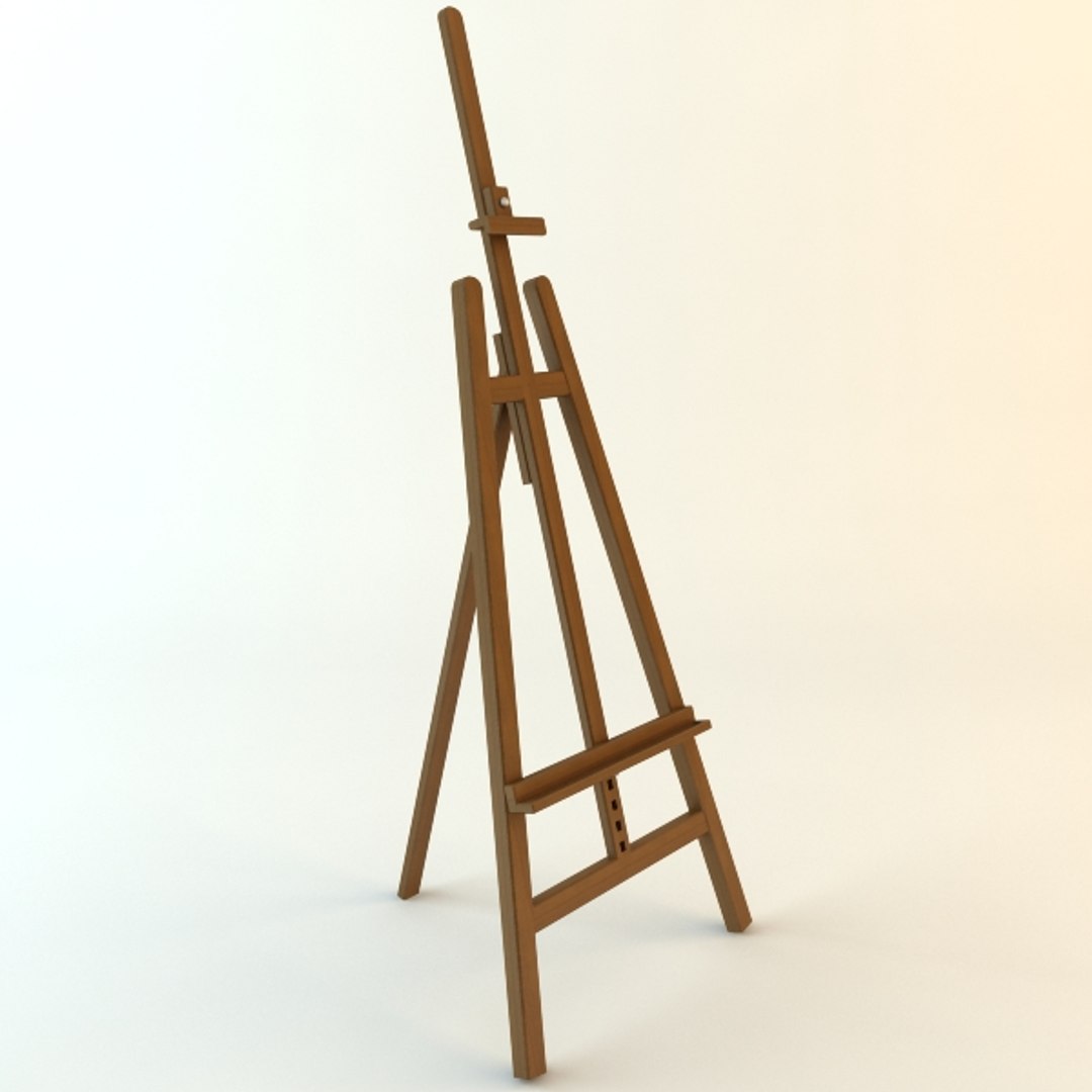 Easel 3d Model