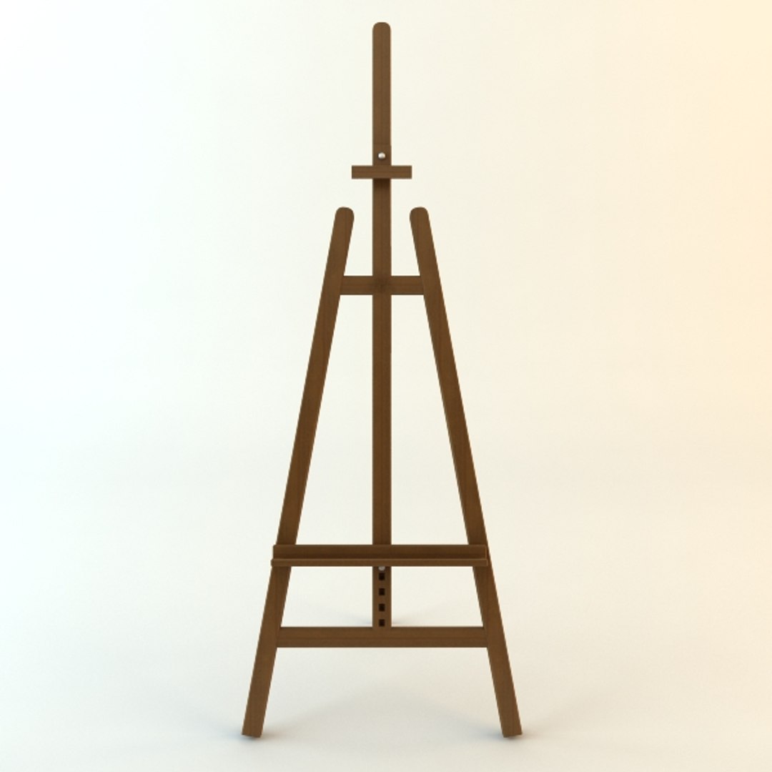 Easel 3d Model