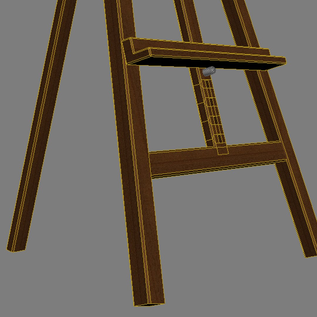 Easel 3d Model