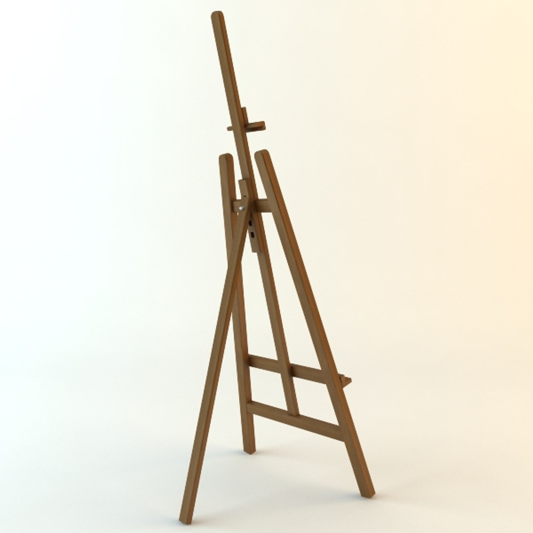 Easel 3d Model