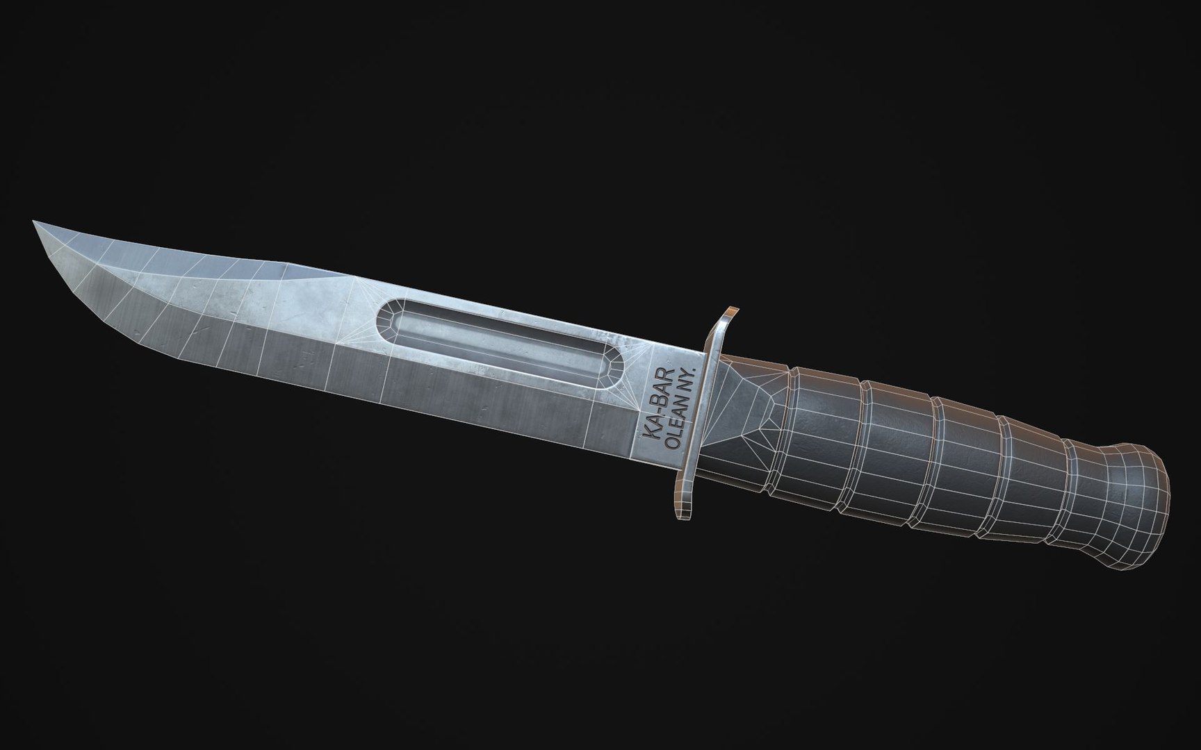 3D Ka-bar - TurboSquid 1818311