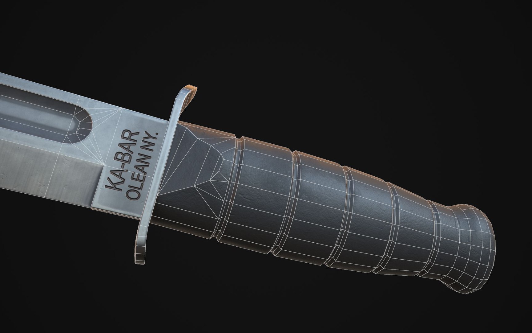 3D Ka-bar - TurboSquid 1818311