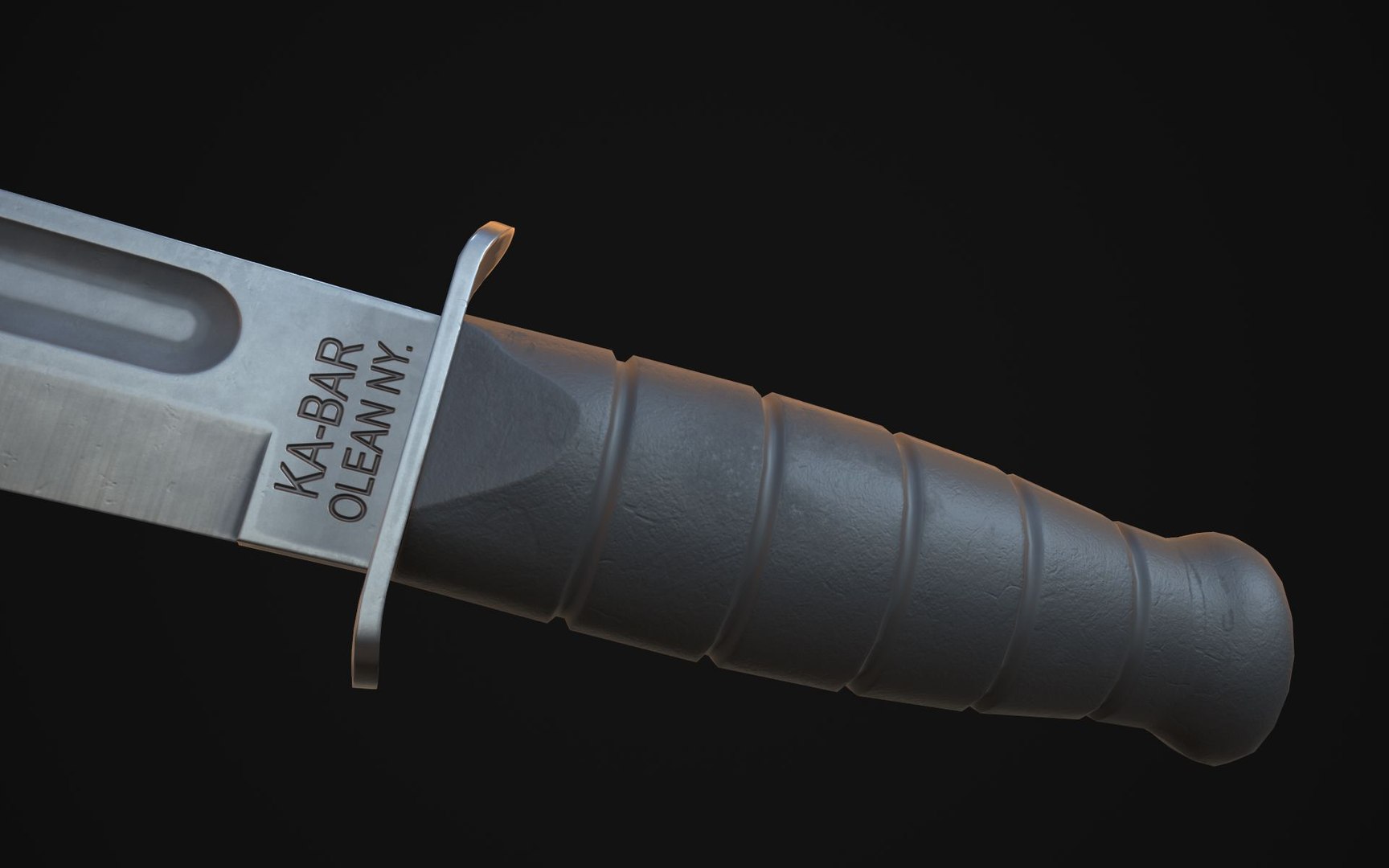 3D Ka-bar - TurboSquid 1818311