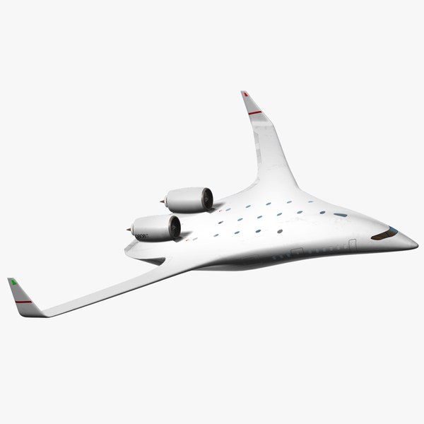 3D модель JetZero Blended Wing для гражданских лиц - TurboSquid 2213747