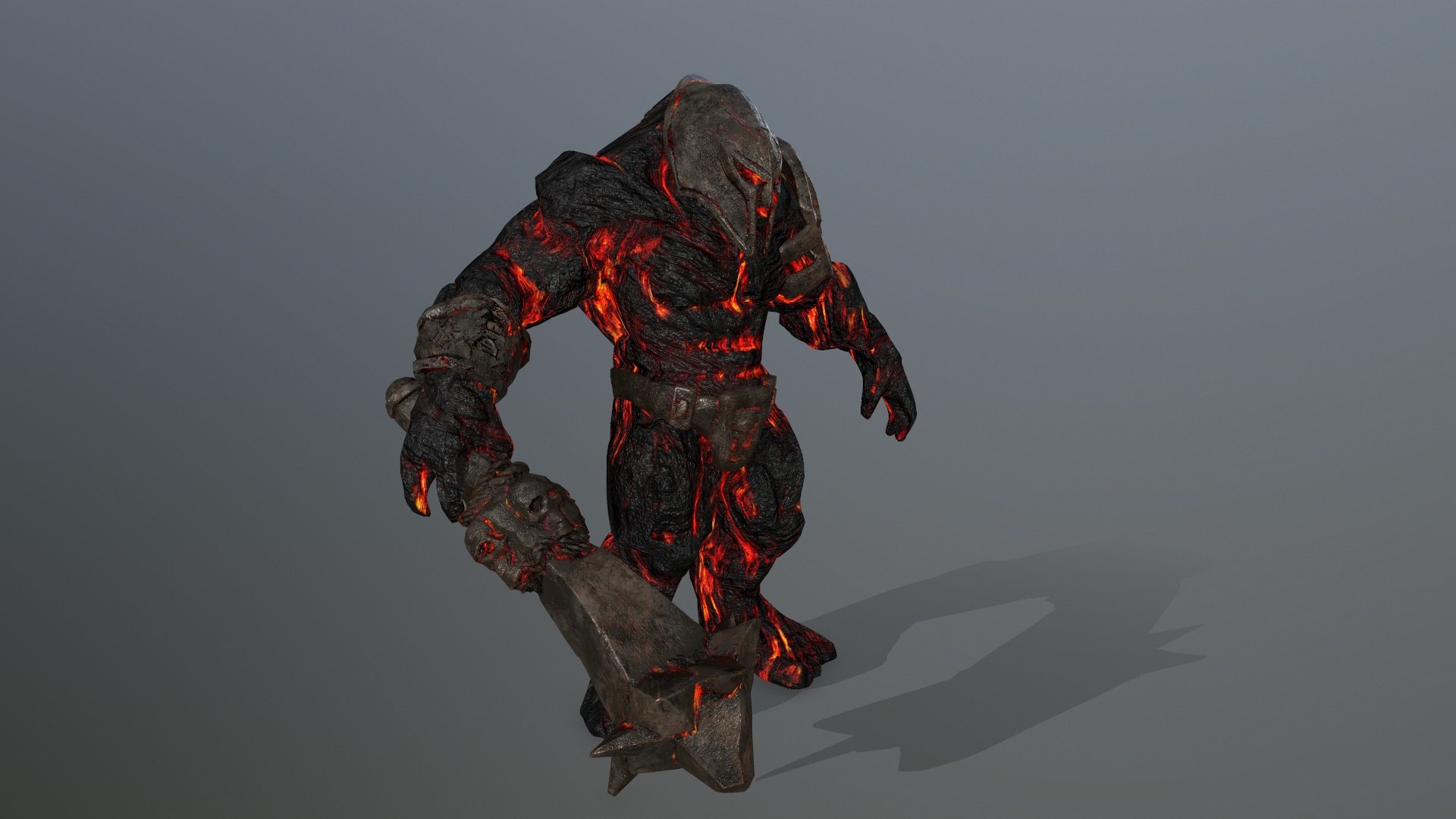 Lava Monster 3D - TurboSquid 1910043