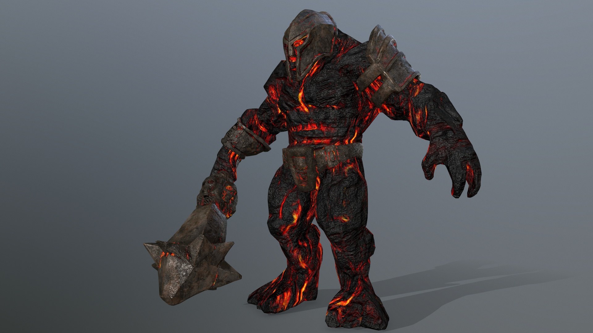 Lava Monster 3D - TurboSquid 1910043