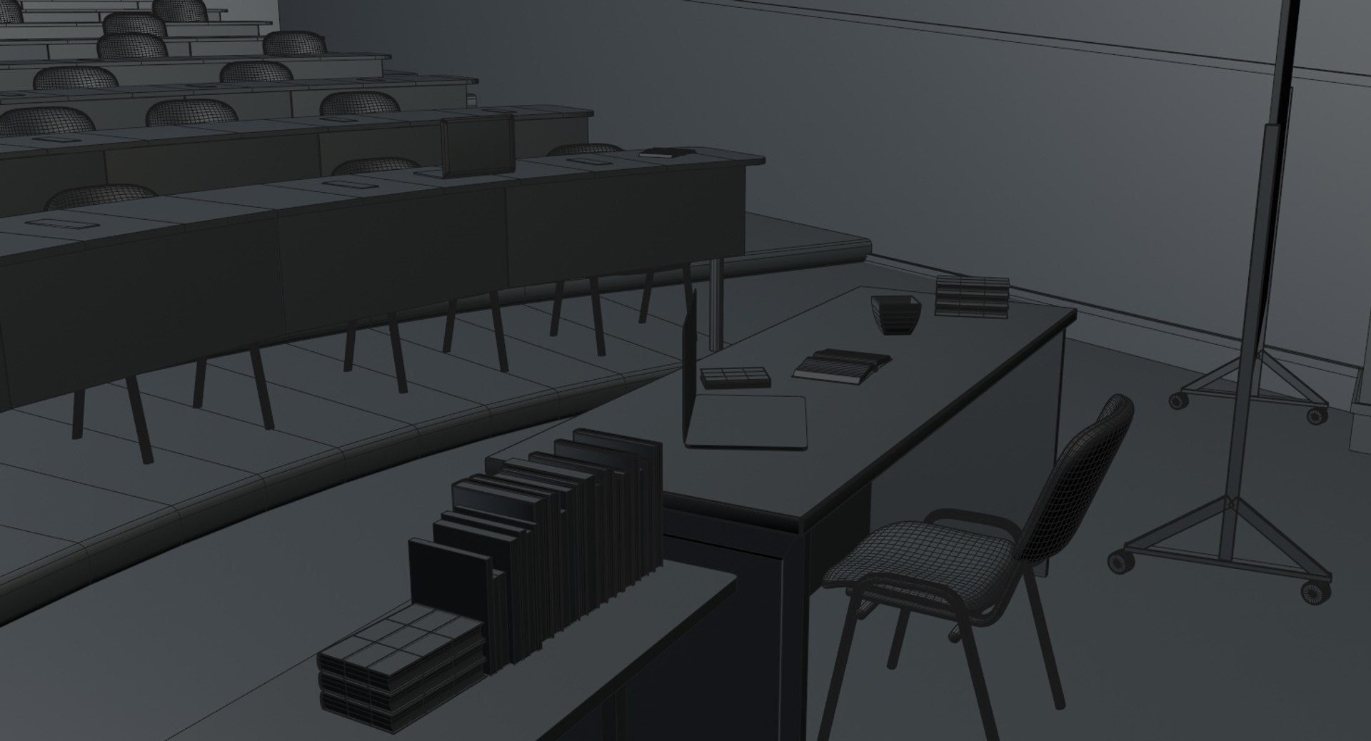 3d Model Lecture Hall