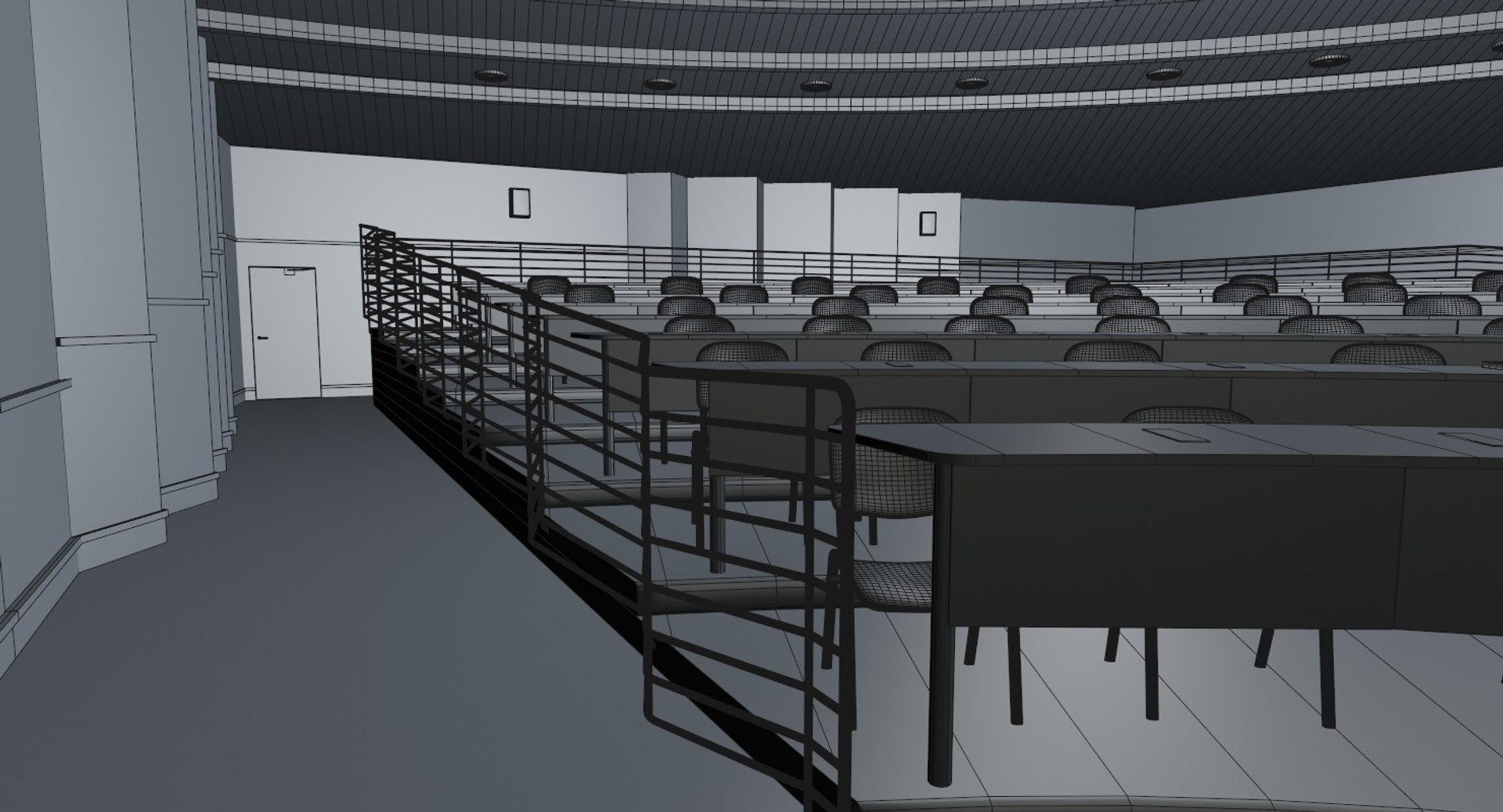 3d Model Lecture Hall