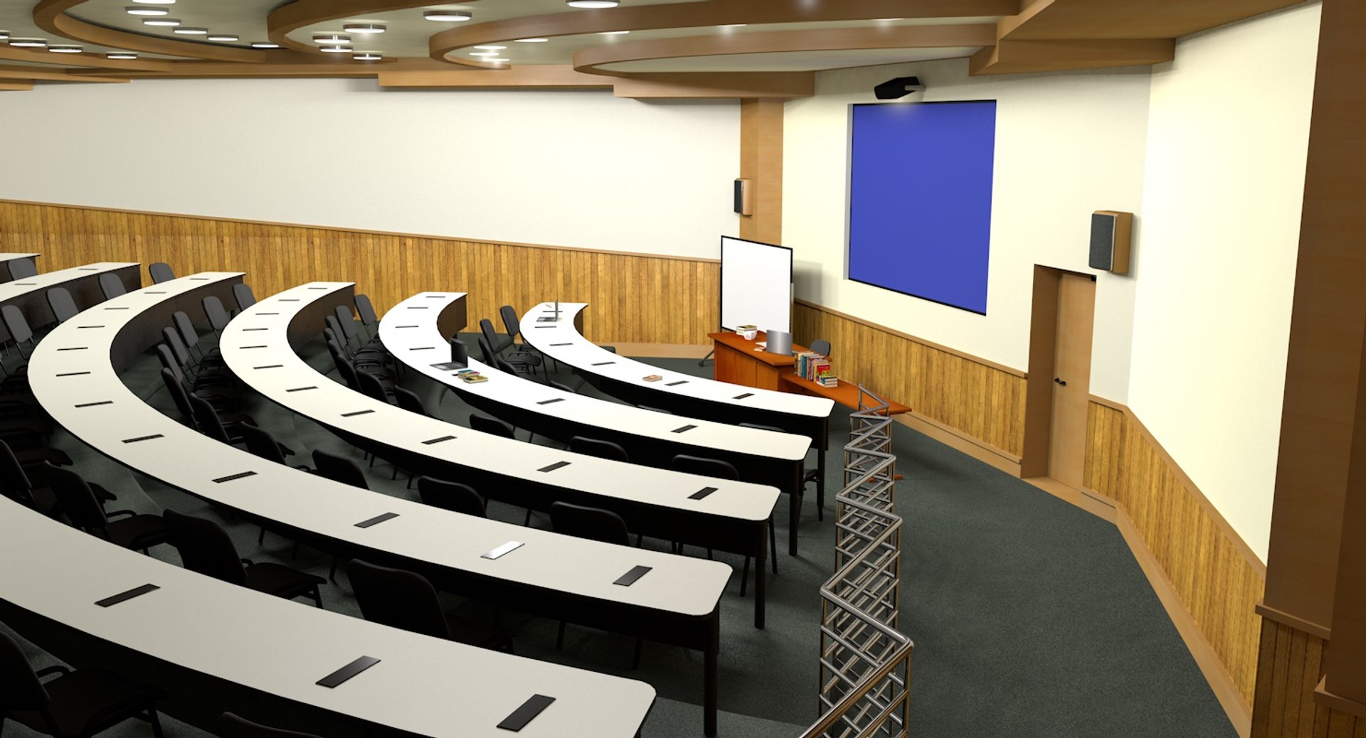 3d Model Lecture Hall