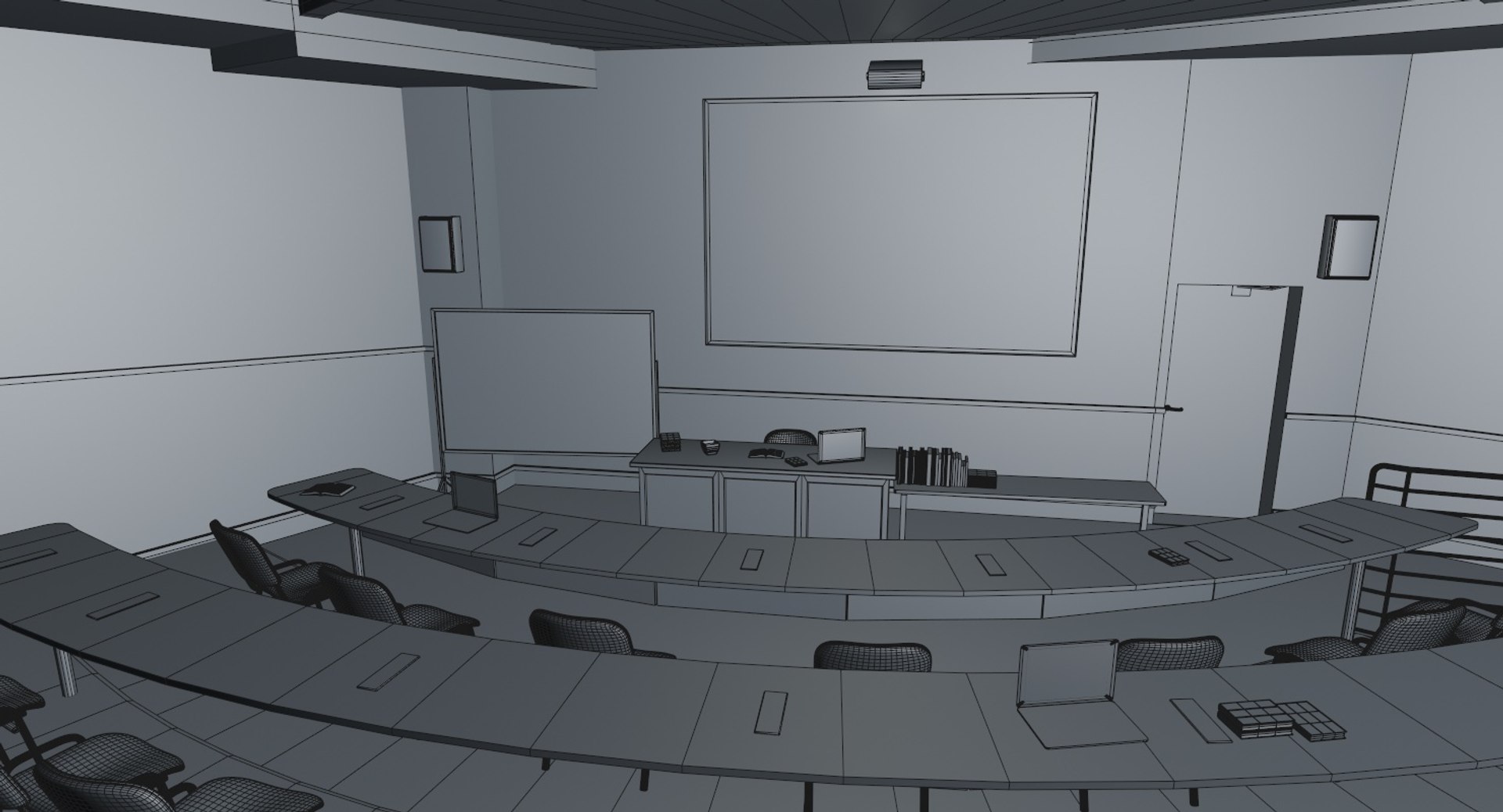 3d Model Lecture Hall