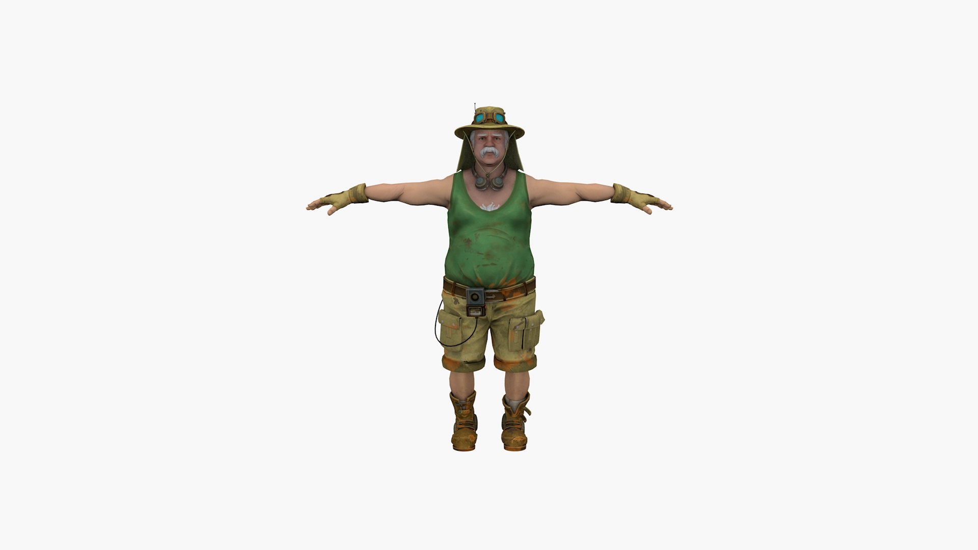 modelo 3d Uncle Wendell - TurboSquid 2024159