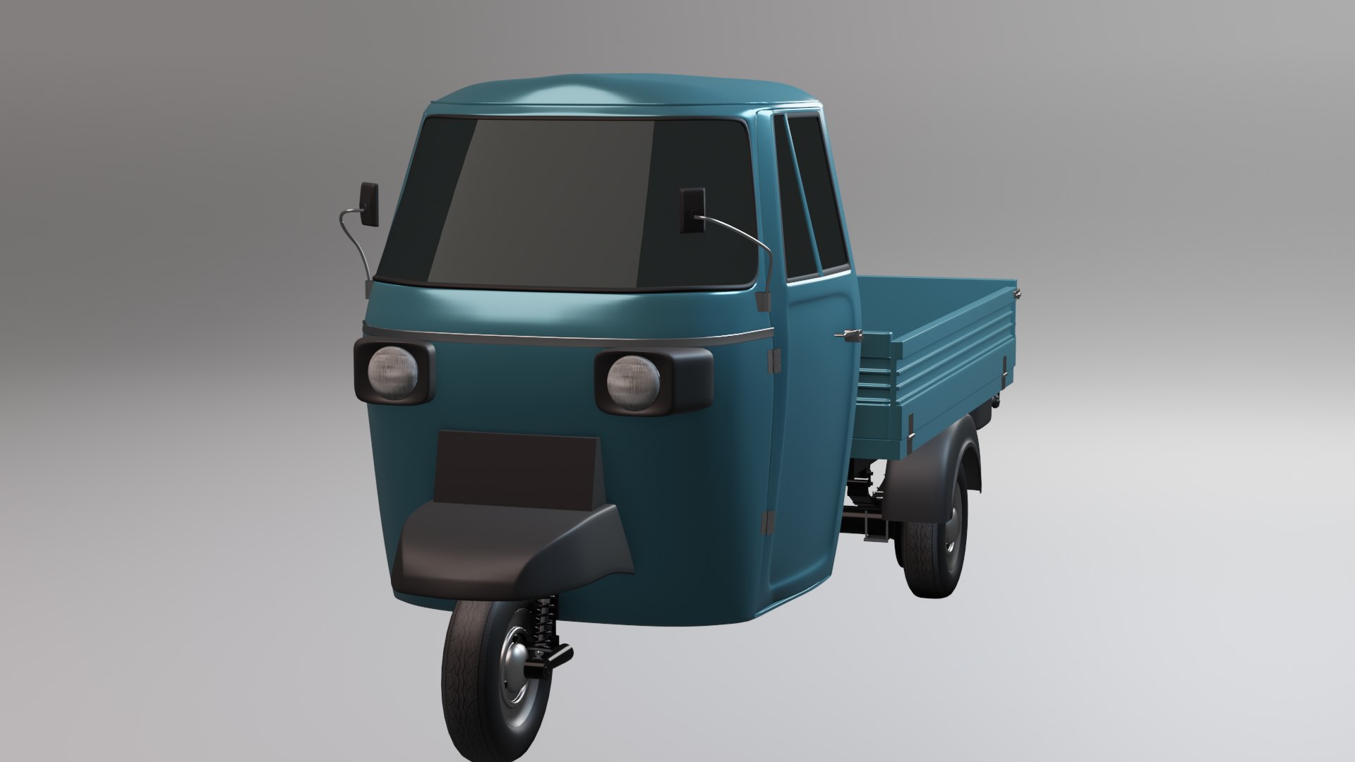 3D Model Three-wheeler Vehicle - TurboSquid 1613891