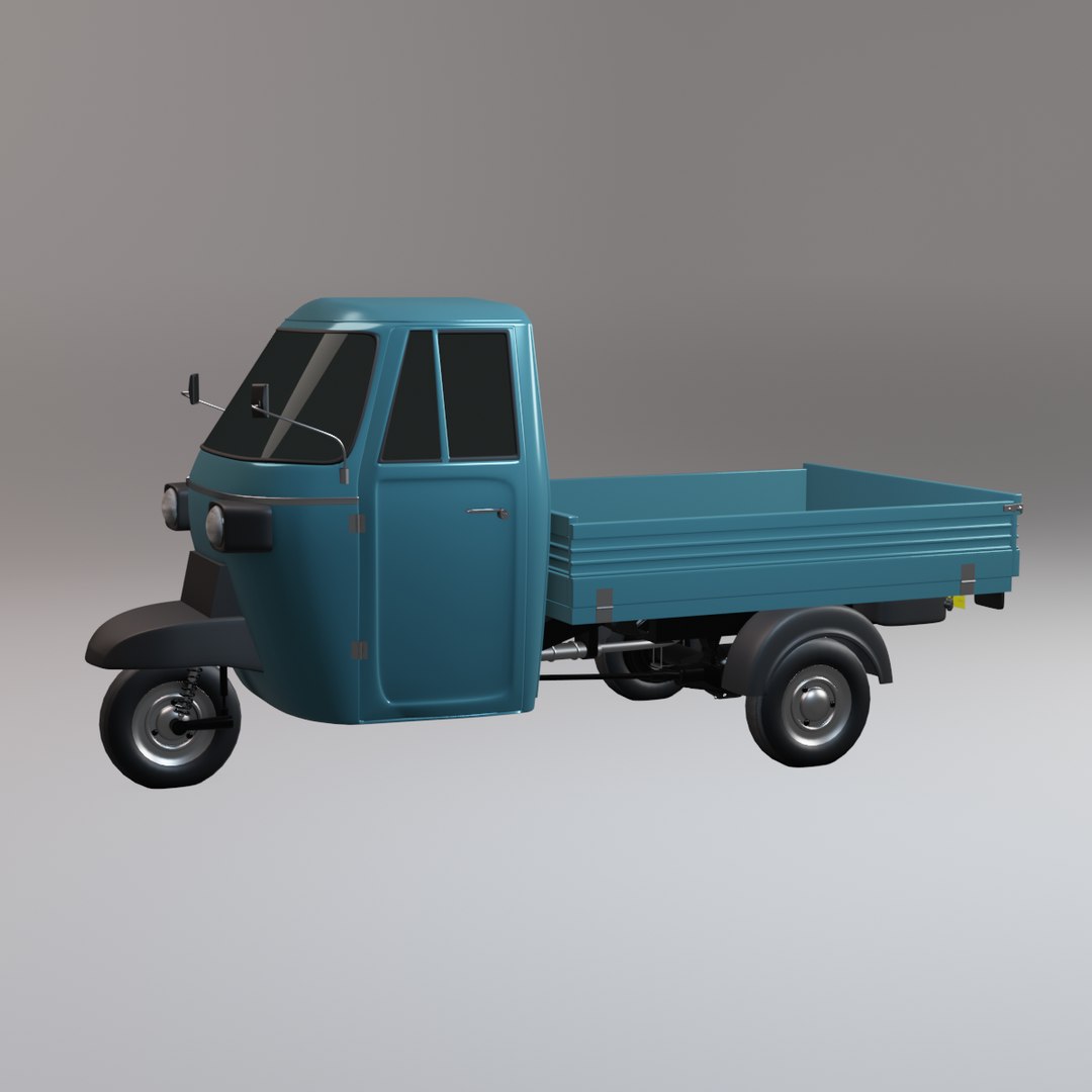 3D Model Three-wheeler Vehicle - TurboSquid 1613891