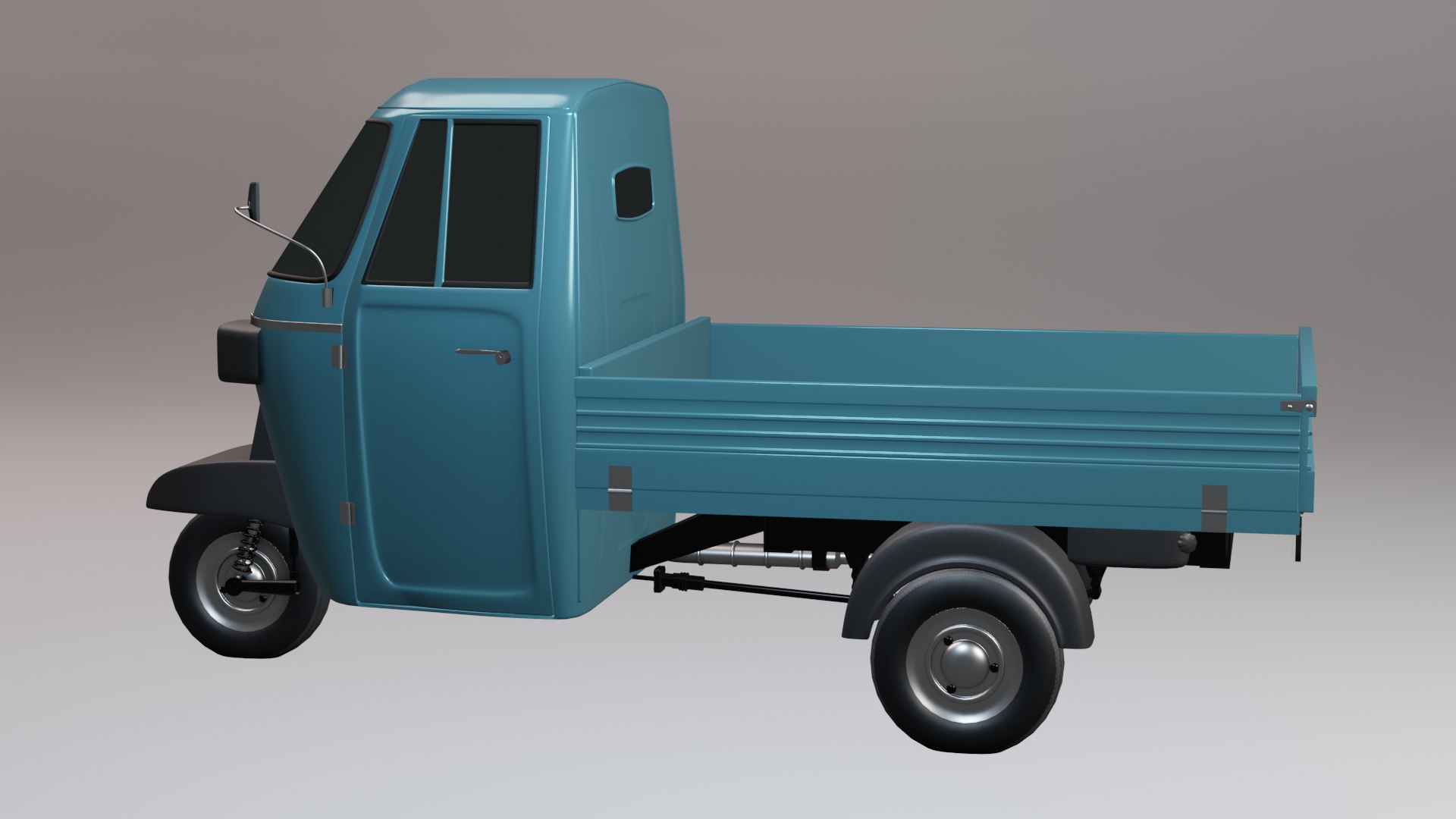 3D Model Three-wheeler Vehicle - TurboSquid 1613891