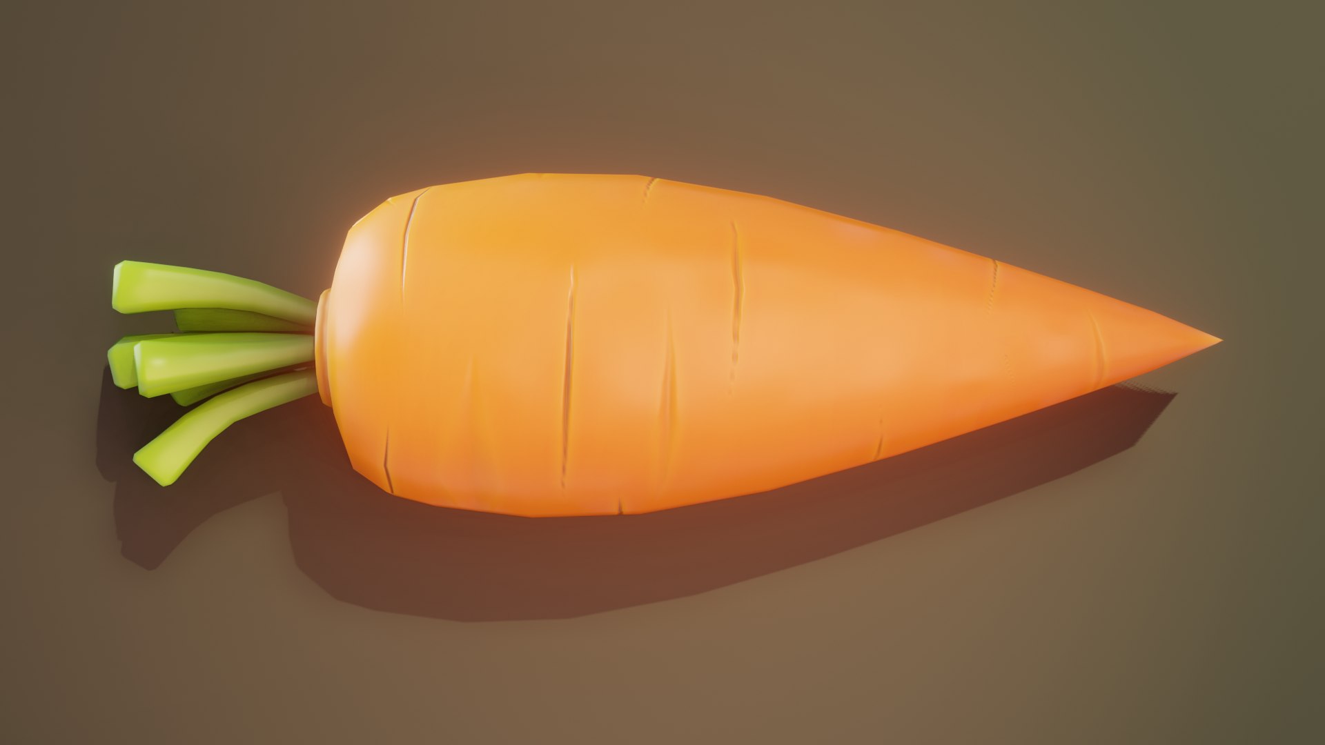 3D Cartoon Carrot 3D Model Model - TurboSquid 1729791