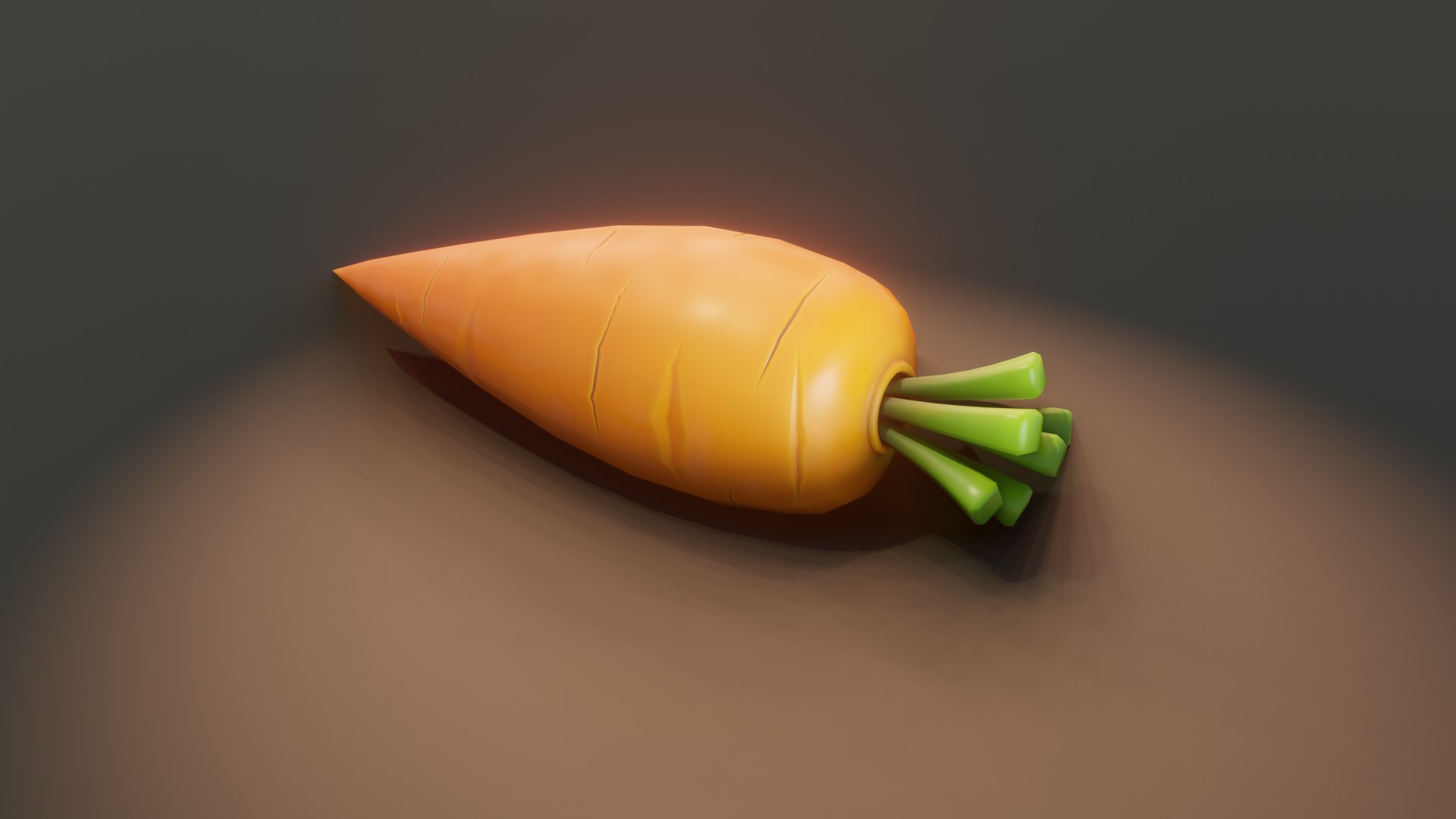 3D Cartoon Carrot 3D Model Model - TurboSquid 1729791