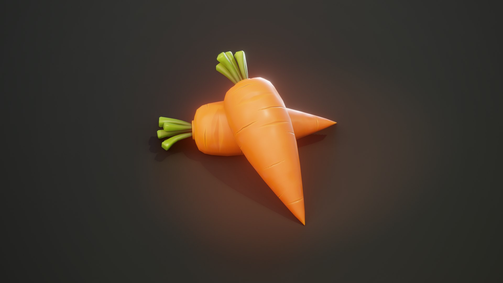 Modelo 3D Cartoon Carrot Modelo 3D - TurboSquid 1729791