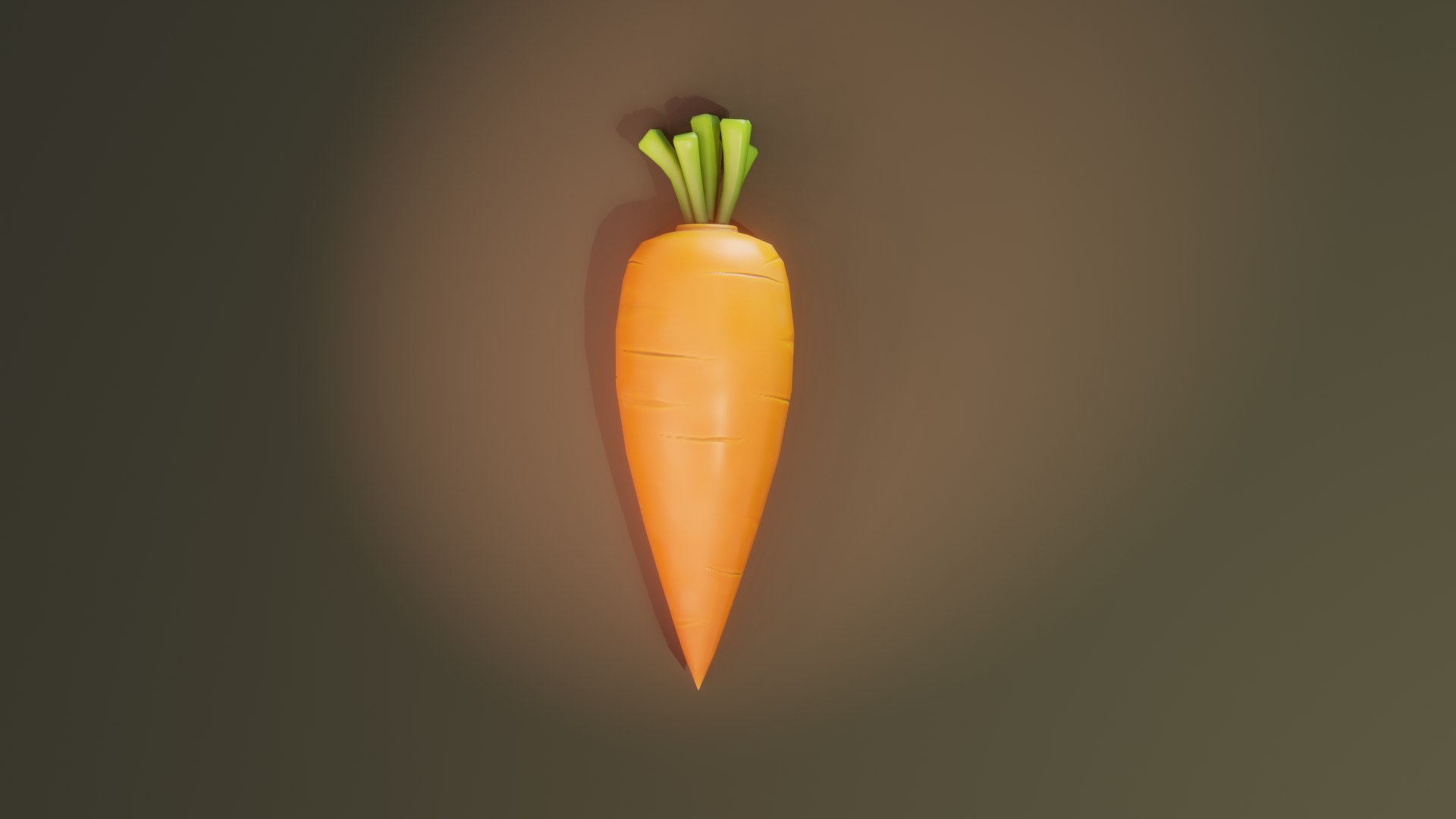 3D Cartoon Carrot 3D Model Model - TurboSquid 1729791