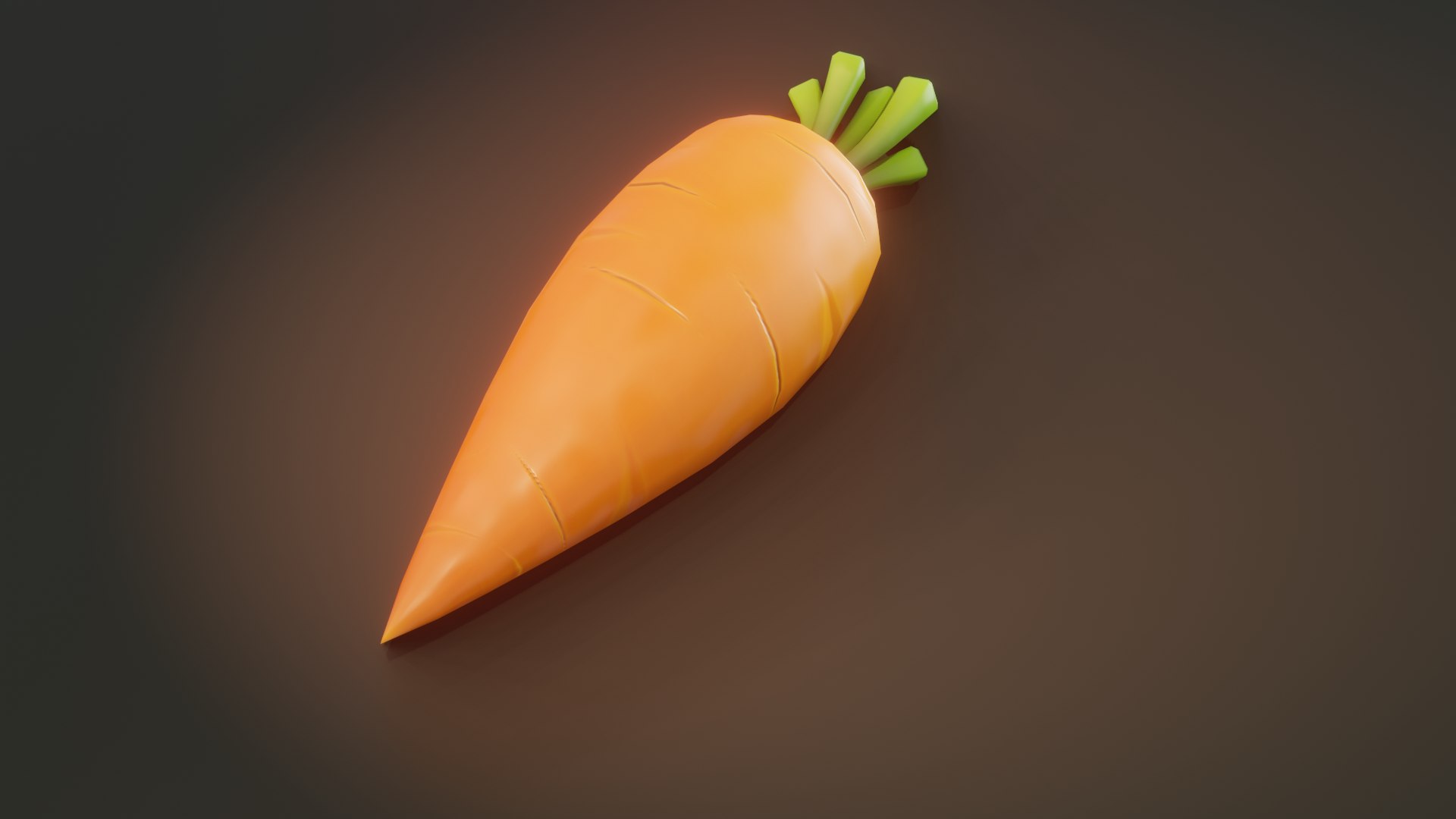 3D Cartoon Carrot 3D Model Model - TurboSquid 1729791