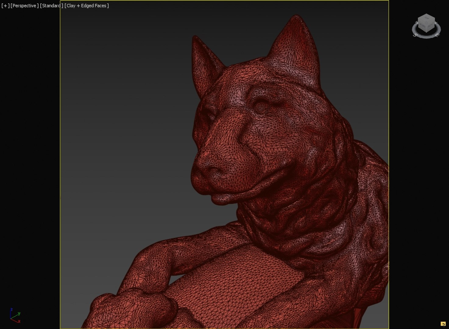 3D Gryphon Wolf Ring - TurboSquid 1226573