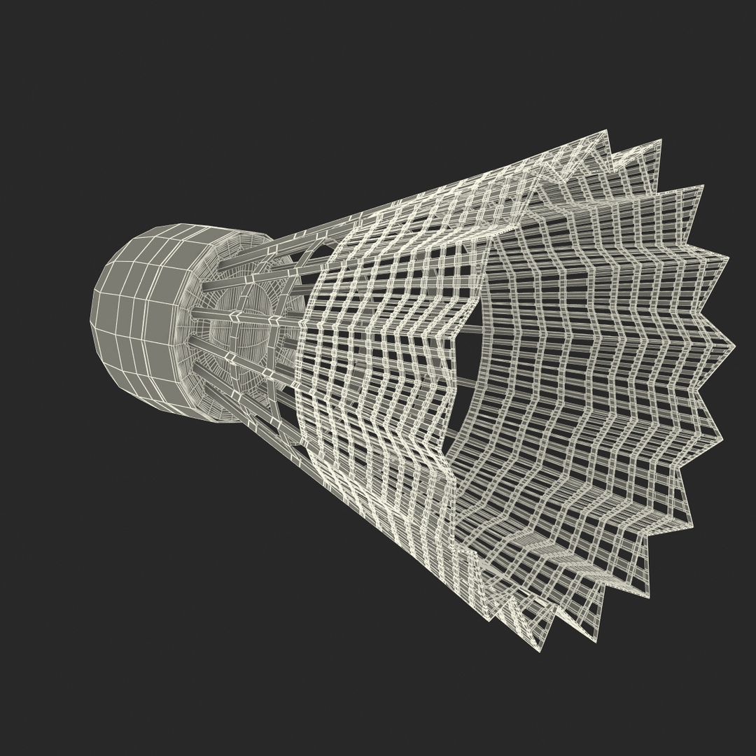 Shuttlecock 2 3d Model