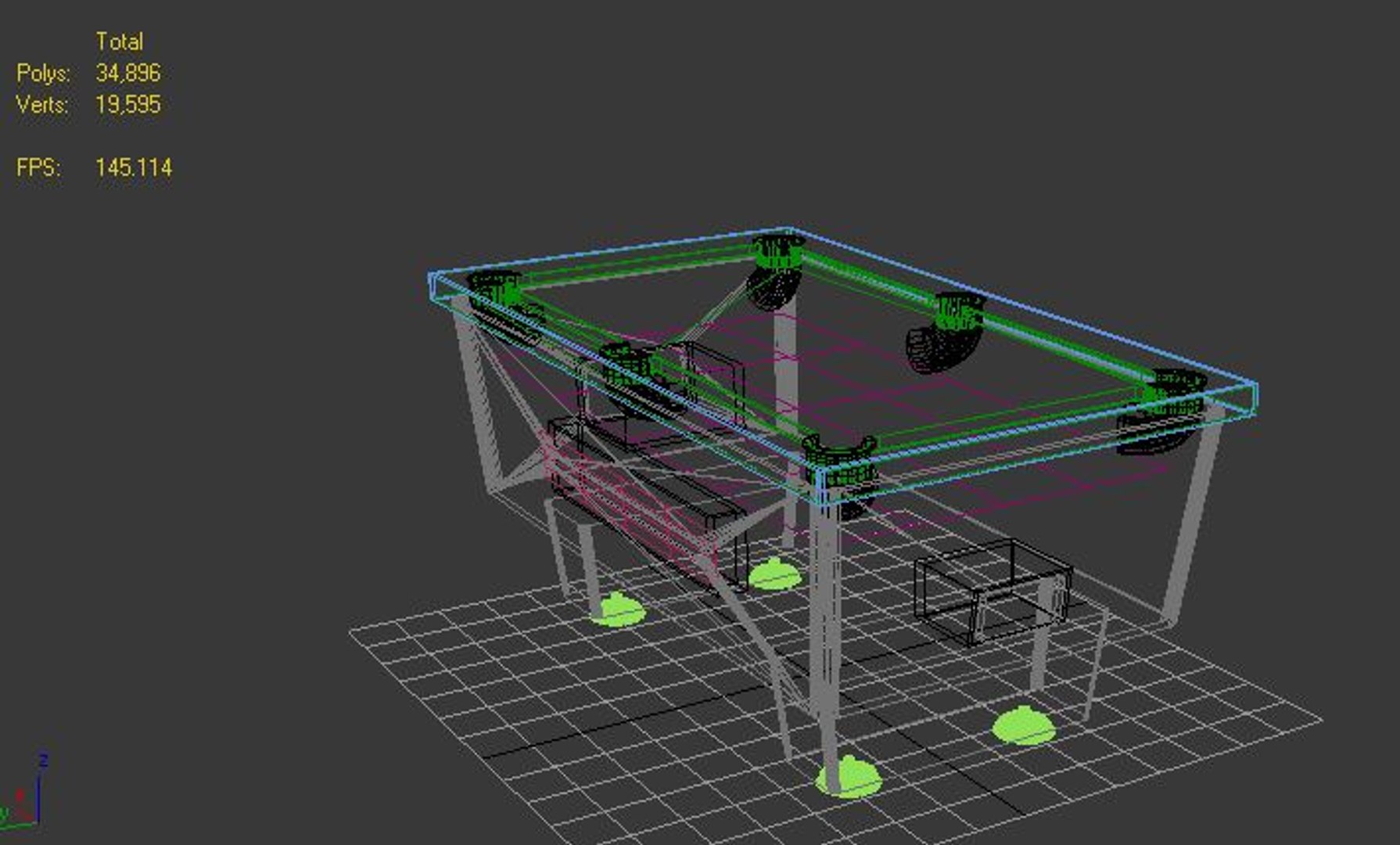 3d Superleague Pool Table