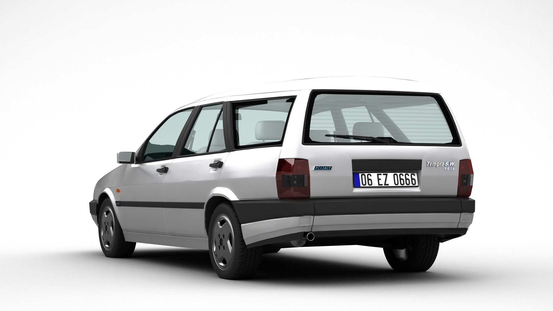 Fiat Tempra SW 3D Model - TurboSquid 2010446