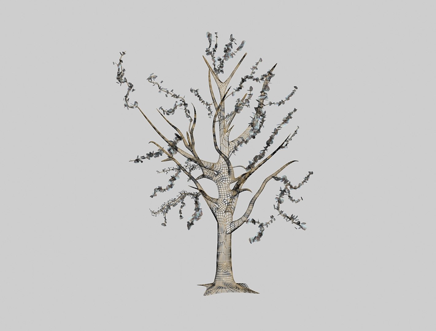 Oak Autumn Leaves 3d 3ds