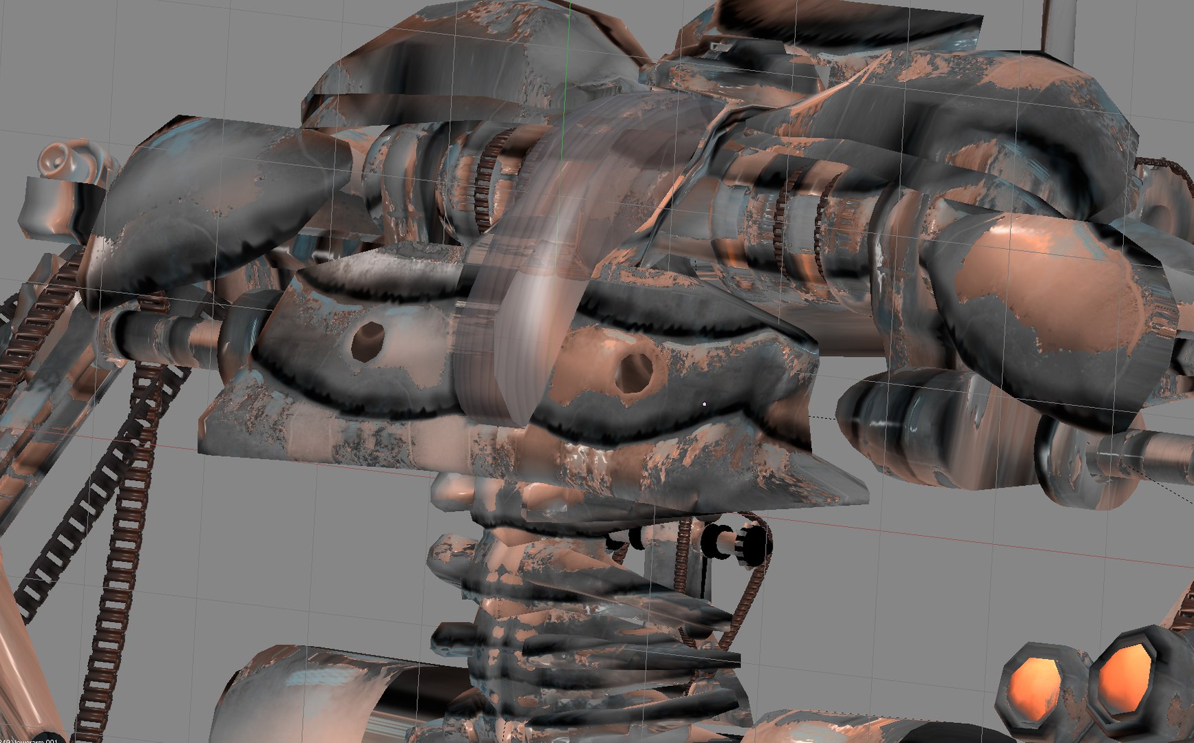 Mech Centaur Obj
