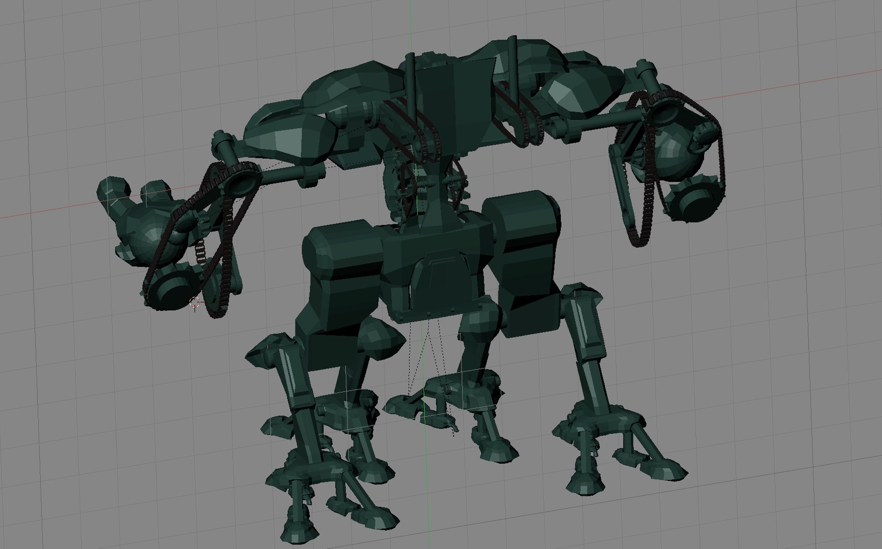 Mech Centaur Obj