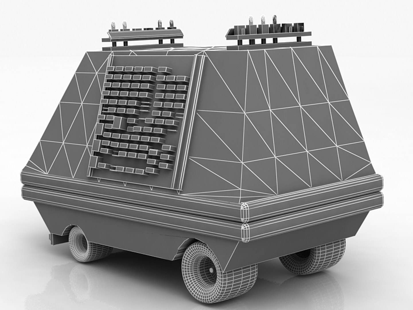 3D Star Wars Mouse Droid Model - TurboSquid 1616931