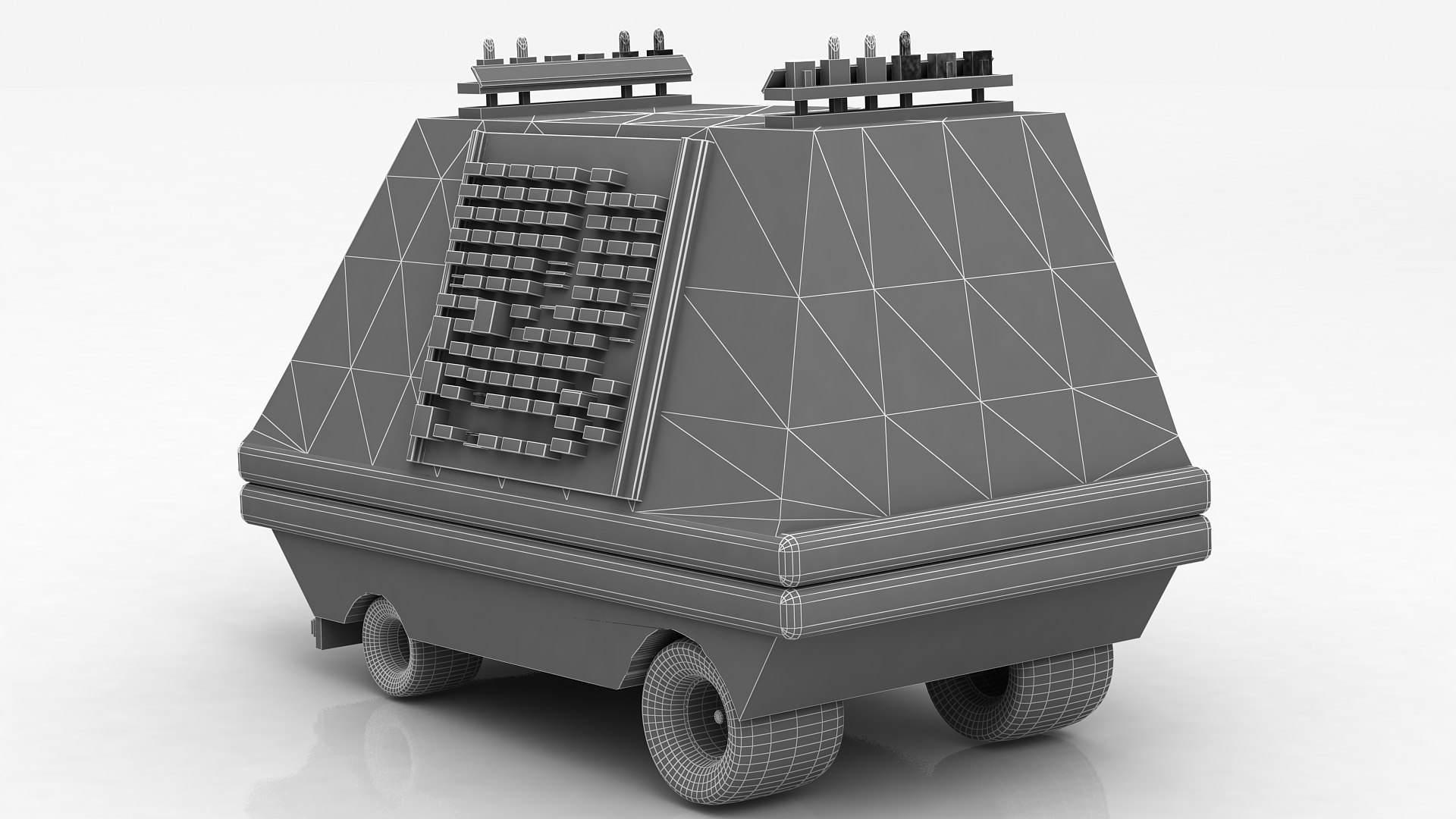 3D Star Wars Mouse Droid Model - TurboSquid 1616931