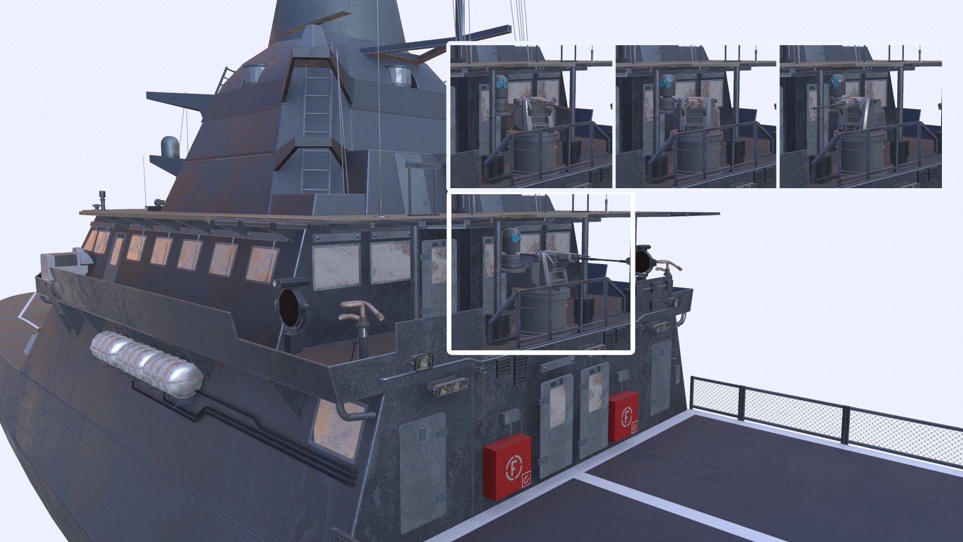 Littoral Mission Vessel Model - TurboSquid 1624942