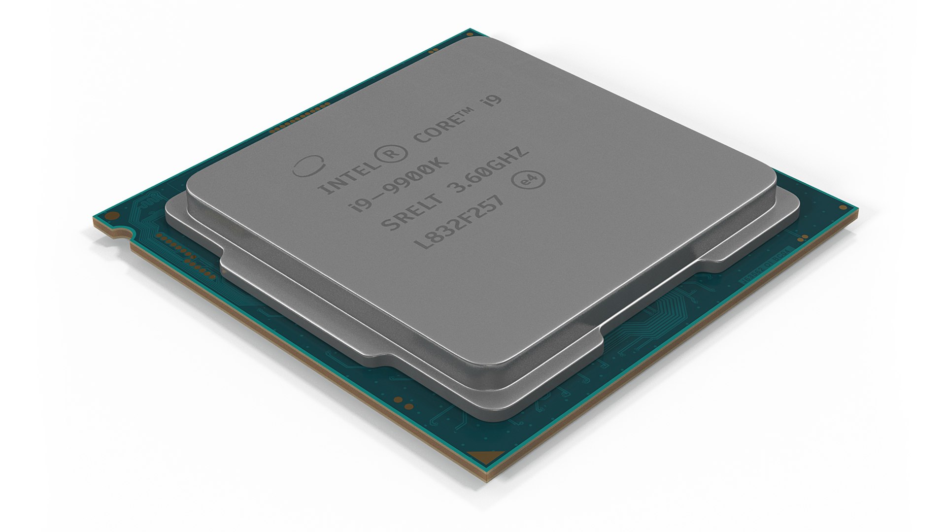 Intel amd cpu model - TurboSquid 1445532